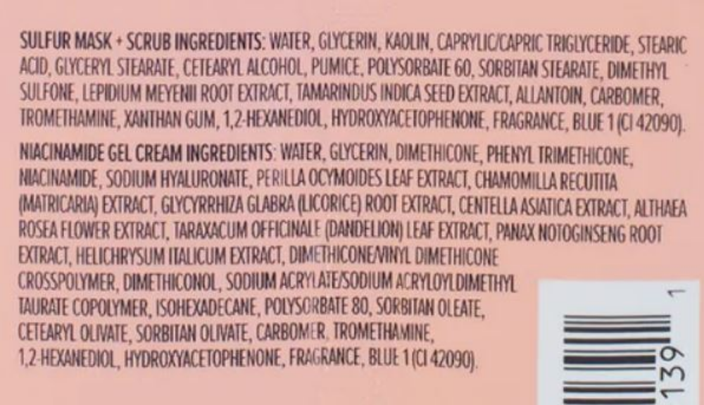 Freeman After Party Mask Duo Detox + Calm - 1Source