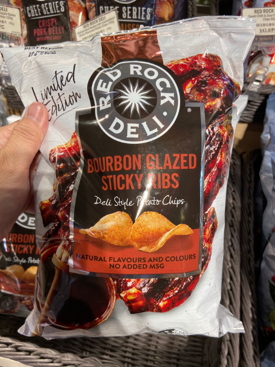 Red Rock Deli Bourbon Glazed Sticky Rids Deli Style Potato Chips - 1Source