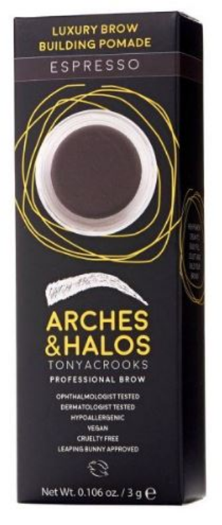 Arches & Halos Luxury Brow Building Pomade Color Espresso - 1Source