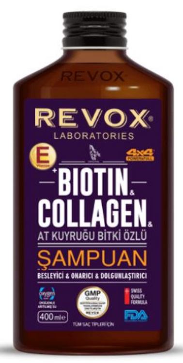 Revox Laboratories Biotin & At Kuyrugu Bitki Ozlu Collagen Sampuan ...