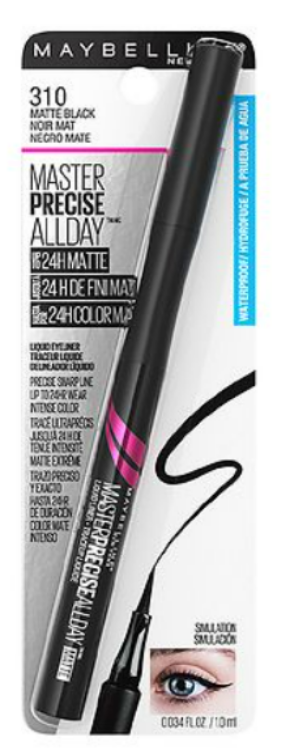 Maybelline Eye Studio Master Precise All Day Liquid Eyeliner Makeup ...