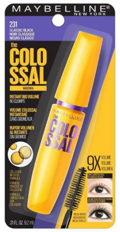 Maybelline The Colossal Mascara Color 231 Classic Black - 1Source