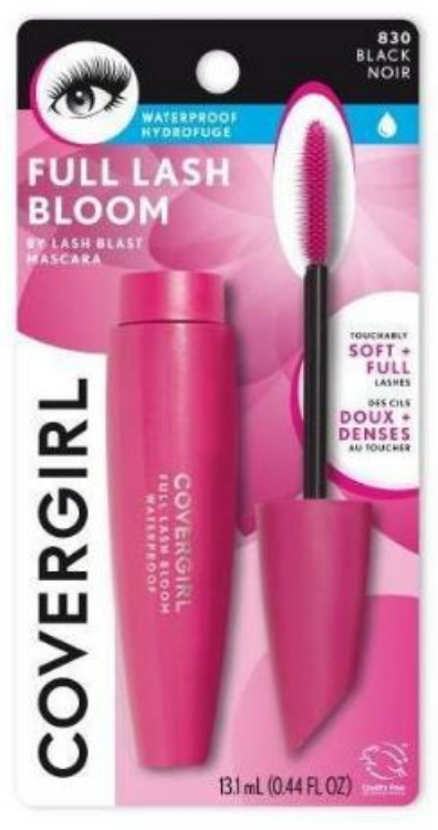 COVERGIRL Full Lash Bloom Waterproof Mascara Color Water Resistant ...