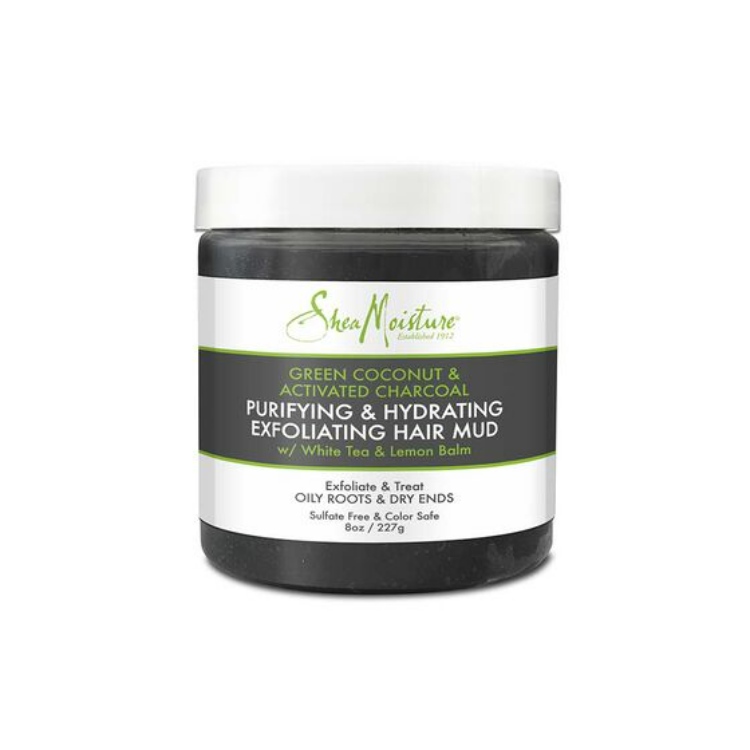 SHEA MOISTURE GREEN COCONUT & ACTIVATED CHARCOAL PURIFYING & HYDRATING ...