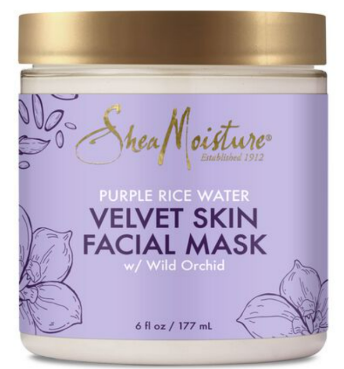 SHEA MOISTURE PURPLE RICE WATER VELVET SKIN FACIAL MASK - 1Source