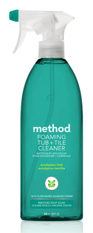 Method Foaming Tub + Tile Cleaner Eucalyptus Mint - 1Source