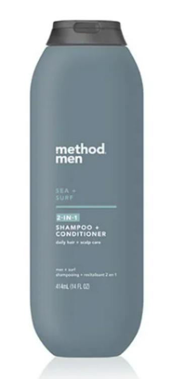 Method Men 2 In 1 Shampoo + Conditioner Sea + Surf - 1Source