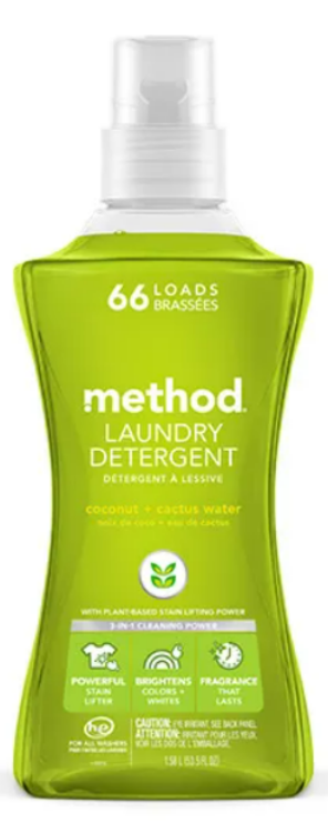 Method Laundry Detergent Coconut + Cactus Water - 1Source