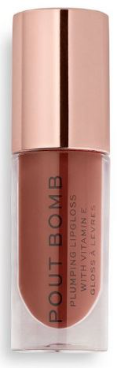 Makeup Revolution Pout Bomb Plumping Lip Gloss Color Cookie - 1Source