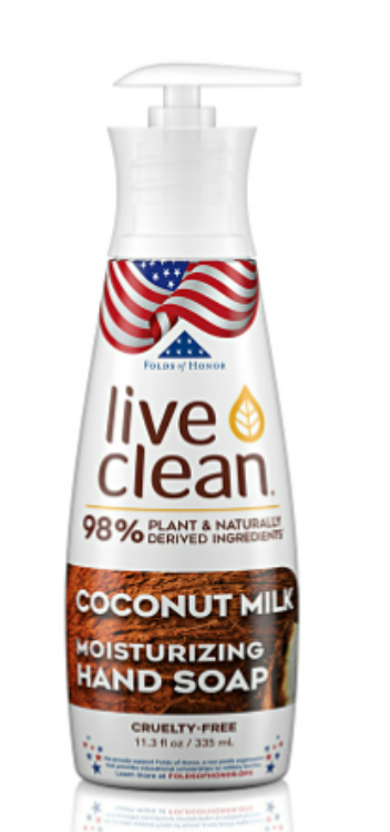 Live Clean COCONUT MILK LIQUID MOISTURIZING SOAP Cruelty Free - 1Source