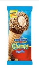 Blue Bunny Champ! Vanilla Ice Cream Cone - 1Source