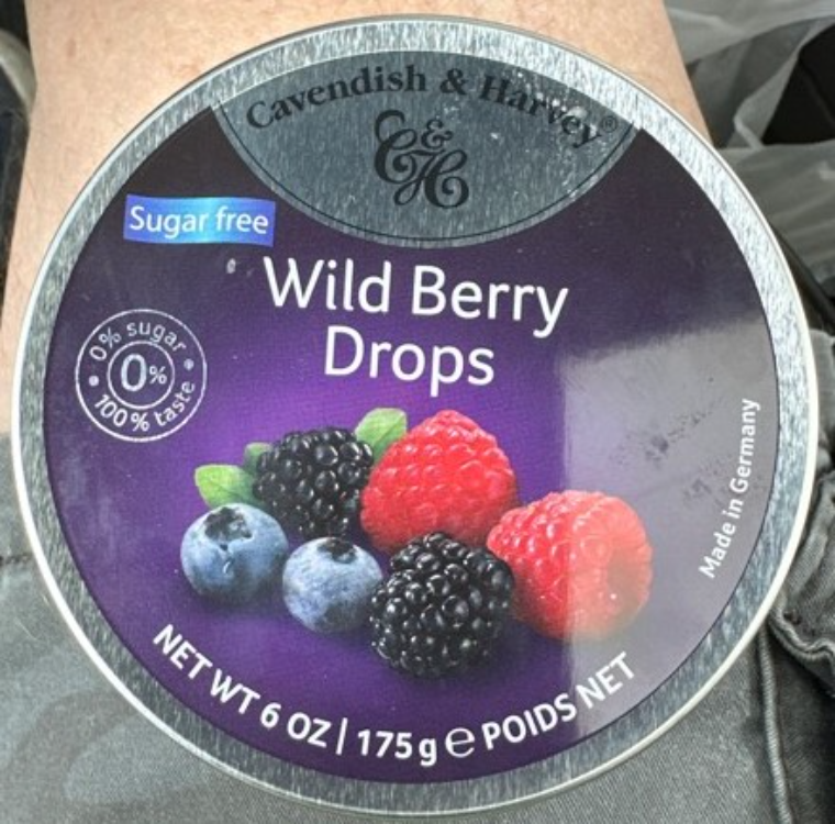 Cavendish & Harvey Wild Berry Drops Sugar Free - 1Source