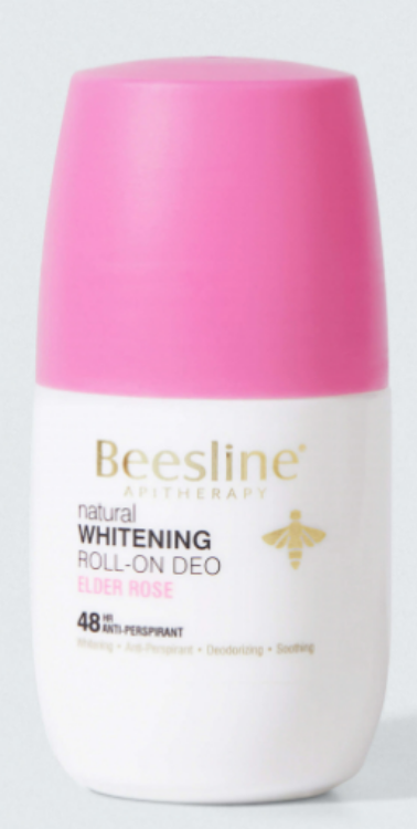 Beesline Apitherapy Natural Whitening Roll On Deodorant Elder Rose ...