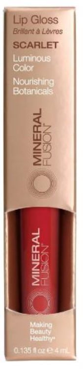 Mineral Fusion Lip Gloss Color Scarlet - 1Source