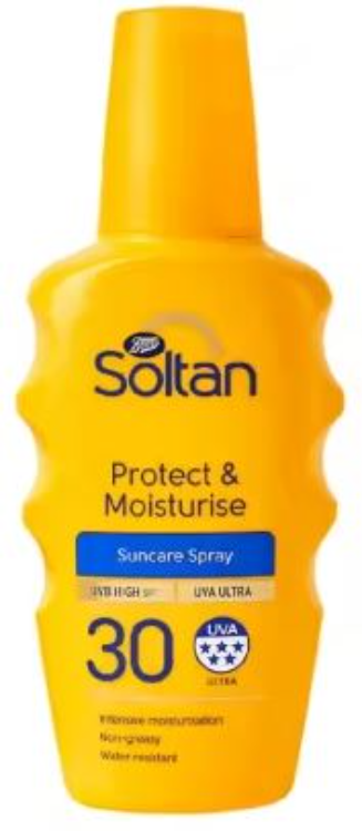 Boots Soltan Protect & Moisturise Suncare Spray Spf 30 - 1Source