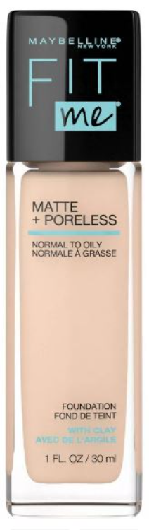 Maybelline Fit Me Matte + Poreless Foundation Normal To Oily Color 115 ...