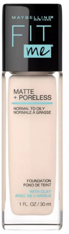 Maybelline Fit Me Matte + Poreless Foundation Normal To Oily Color 105 ...