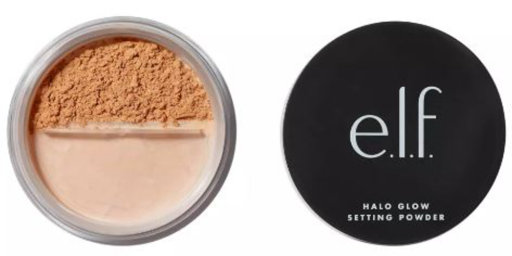 E.L.F. Halo Glow Setting Powder Color Medium Beige - 1Source
