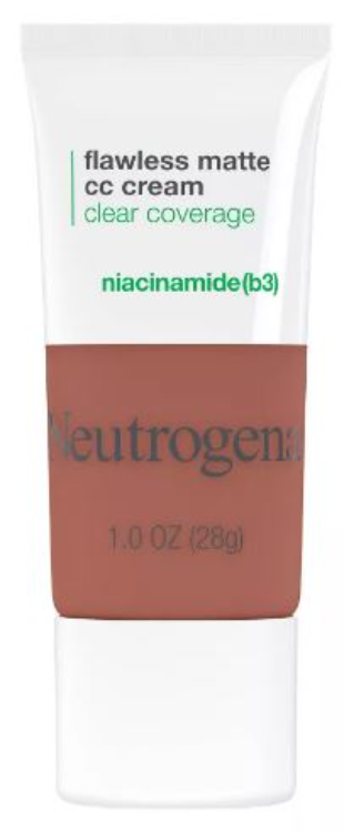 Neutrogena Clear Coverage Flawless Matte Cc Cream Color Mahogany 8.51 ...