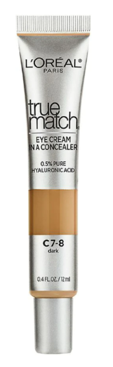 L'Oreal Paris True Match Eye Cream In A Concealer 0.5% Hyaluronic Acid ...