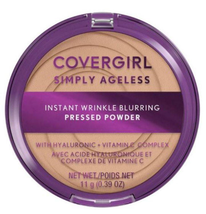 COVERGIRL Simply Ageless Instant Wrinkle Blurring Pressed Powder Color ...