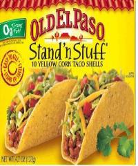 Old El Paso Taco Shells Stand 'N Stuff - 1Source