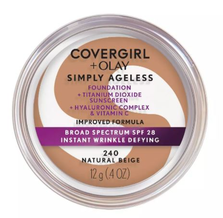 Covergirl + Olay Simpl Ageless Instant Wrinkle Defying Foundation Spf ...