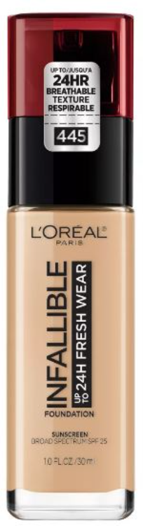 L'Oreal Paris Infallible 24HR Fresh Wear Foundation With SPF 25 Color ...