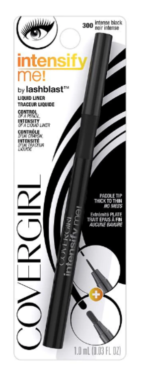 Covergirl Intensify Me Liquid Eyeliner By Lashblast Intense Black 300 ...