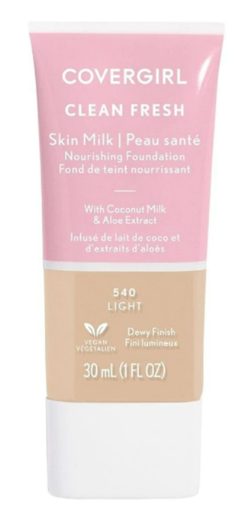 Covergirl Clean Fresh Skin Milk Liquid Foundation 540 Light - 1Source