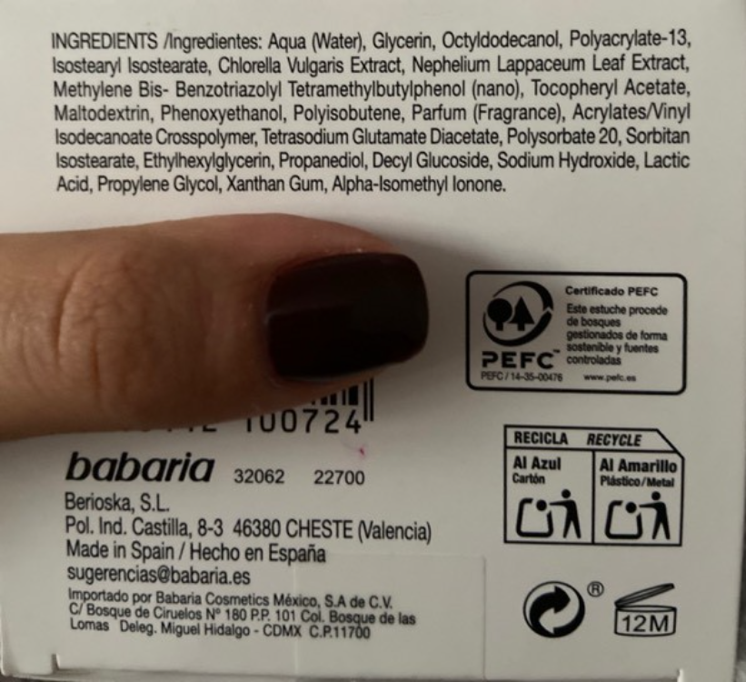 Babaria Microbiota Balance Face Cream - 1Source