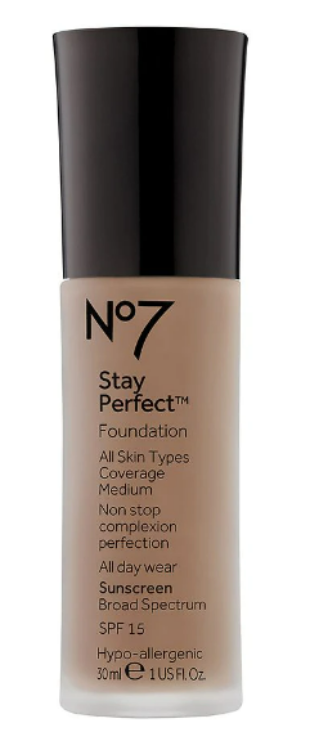 No7 Stay Perfect Foundation SPF 15 Cool Ivory - 1Source