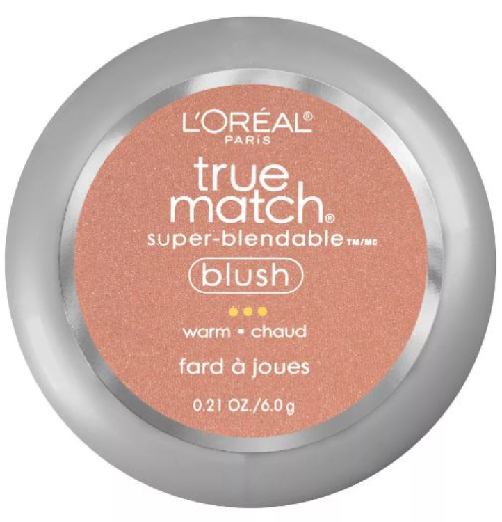 L'Oreal Paris True Match Super Blendable Blush Color Barely Blushing W3-4 - 1Source