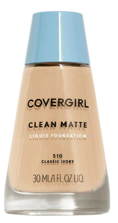 Covergirl Clean Matte Liquid Foundation 510 Classic Ivory - 1Source