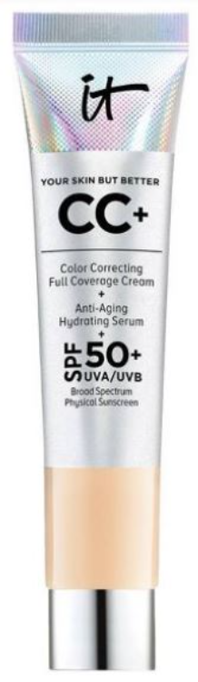 It Cc+ Color Correcting Full Coverage Cream + Anti Aging Hydrating ...