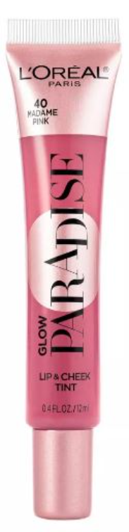 L'Oreal Paris Glow Paradise Lip And Cheek Tint Color Madame Pink - 1Source