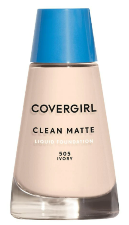 Covergirl Clean Matte Liquid Foundation 505 Ivory - 1Source
