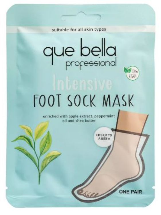 Que Bella Professional Intensive Foot Sock Mask - 1Source