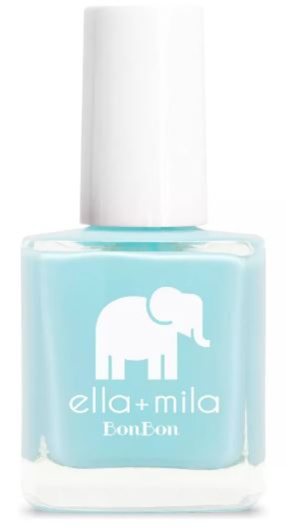 Ella+Mila Bon Bon Nail Polish Color My Baby Blue - 1Source