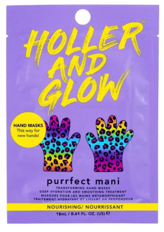 Holler And Glow Nourishing Purrfect Mani Transforming Hand Mask - 1Source