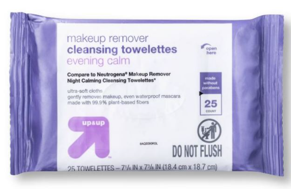 Up & Up Evening Calm Makeup Remover Cleansing Towelettes - 1Source