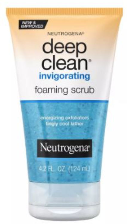 Neutrogena Deep Clean Invigorating Foaming Face Scrub 1source