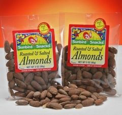Sunbird Snacks Roasted & Salted Almonds - 1Source