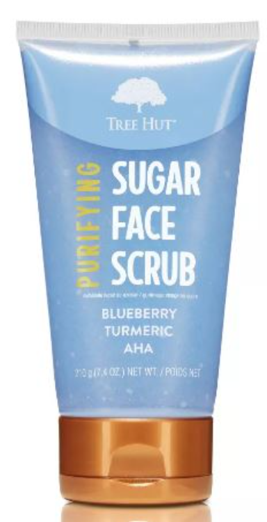 Tree Hut Purifying Sugar Face Scrub Blueberry Turmeric Aha - 1Source