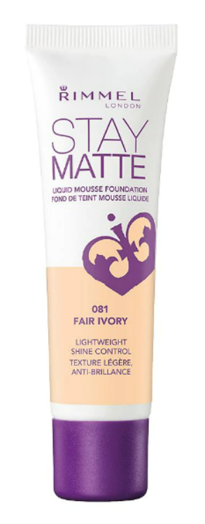 Rimmel Stay Matte Liquid Mousse Foundation Fair Ivory 081 - 1Source