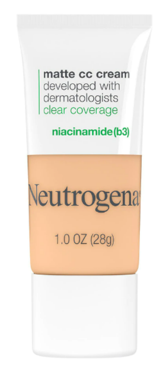 Neutrogena Clear Coverage Flawless Matte CC Cream Fragrance Free ...