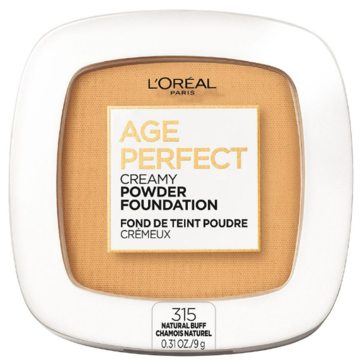 L'Oreal Paris Age Perfect Creamy Powder Foundation With Minerals 315 ...