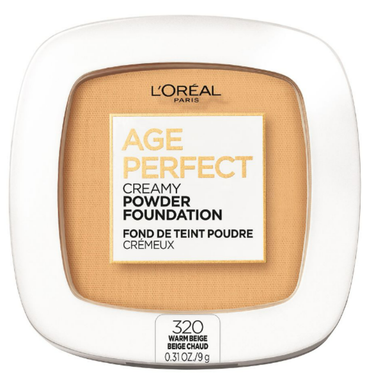 L'Oreal Paris Age Perfect Creamy Powder Foundation With Minerals 320 ...