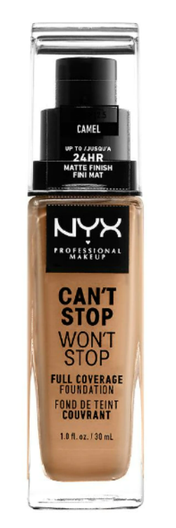 NYX Professional Makeup Can'T Stop Won'T Stop Full Coverage Foundation ...