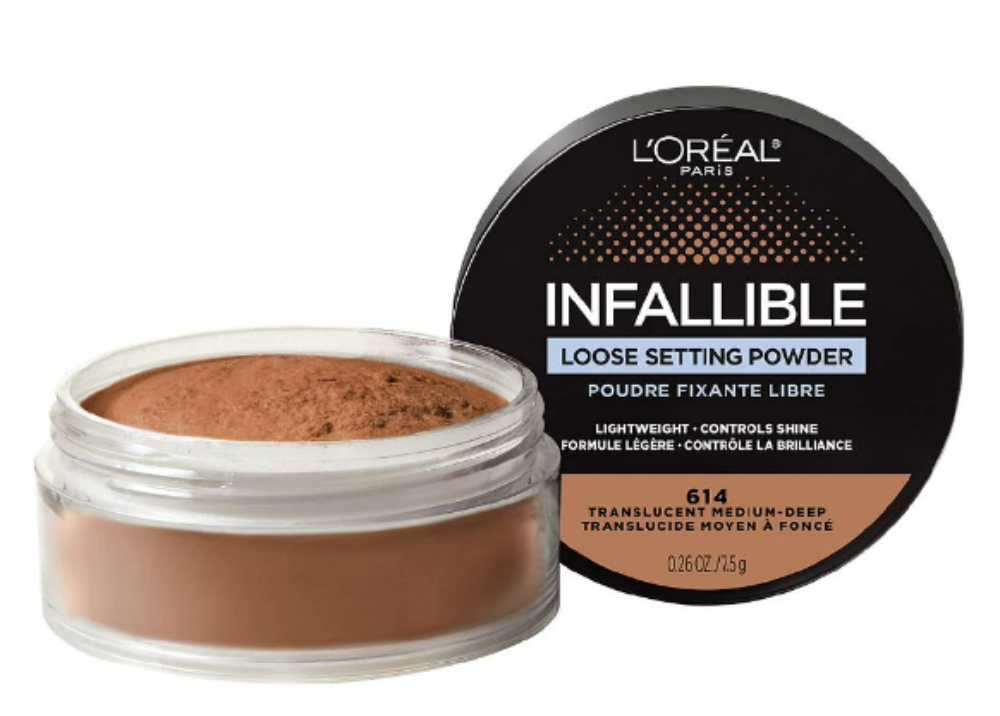 L'Oreal Paris Infallible Tinted Loose Setting Powder 614 Translucent ...